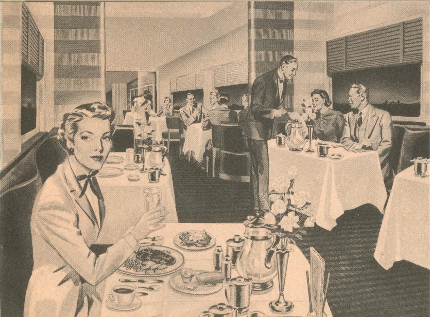 Dining in Transit: The New York Central Railroad vs. the Pennsylvania ...