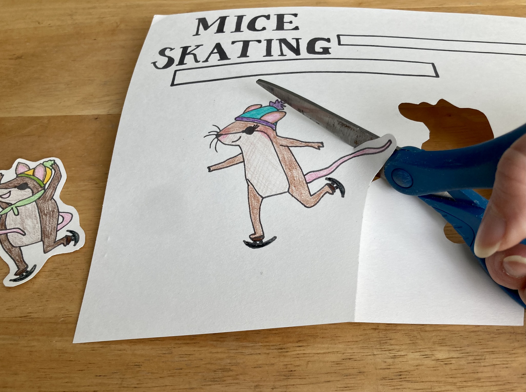 Little New-Yorkers @ Home: Go Mice Skating! | The New York Historical