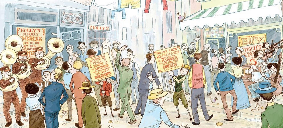 Little New-Yorkers @ Home: Join The Knish War on Rivington Street with ...