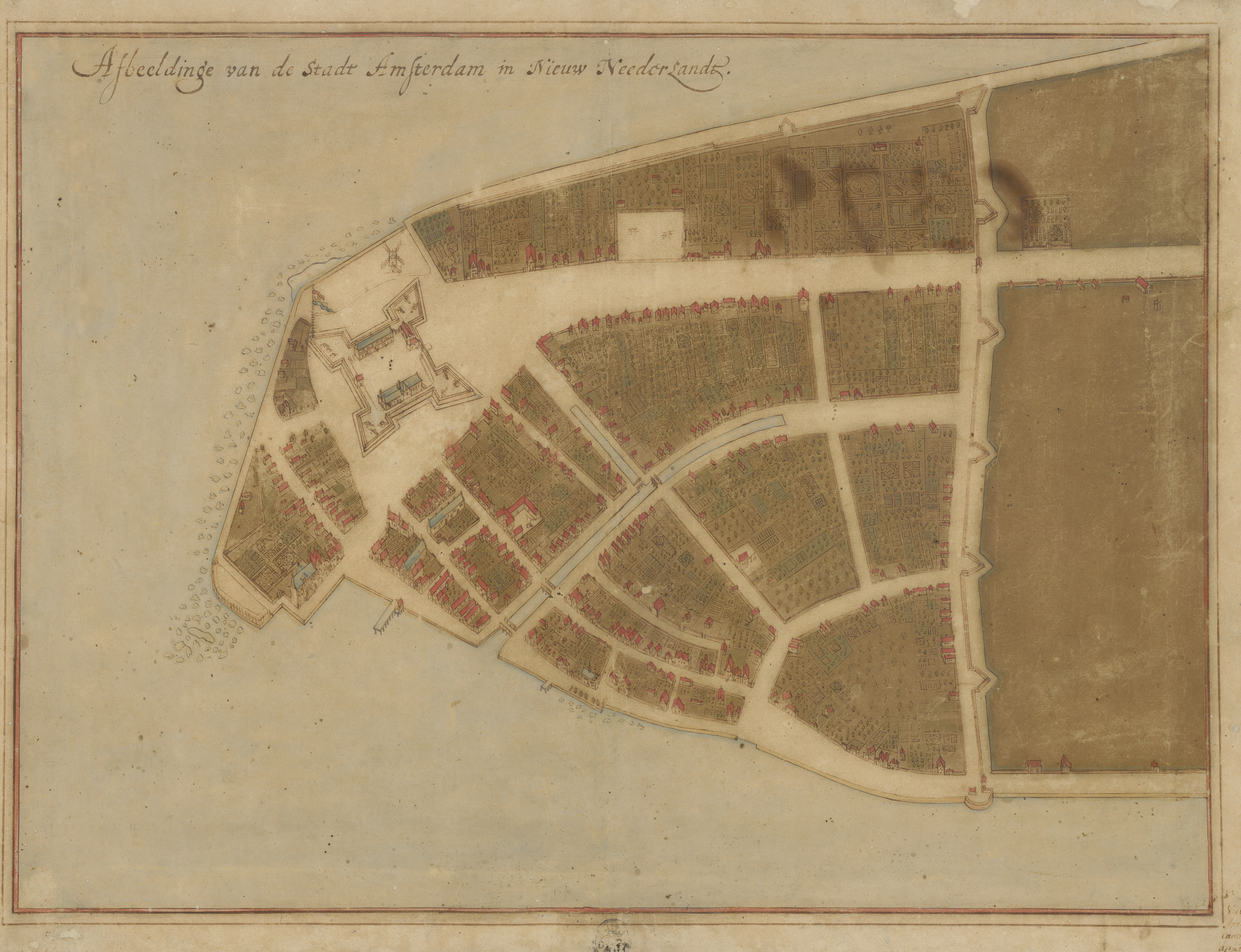 The Castello Plan: Reimagining Life in 1660 New Amsterdam | The New ...
