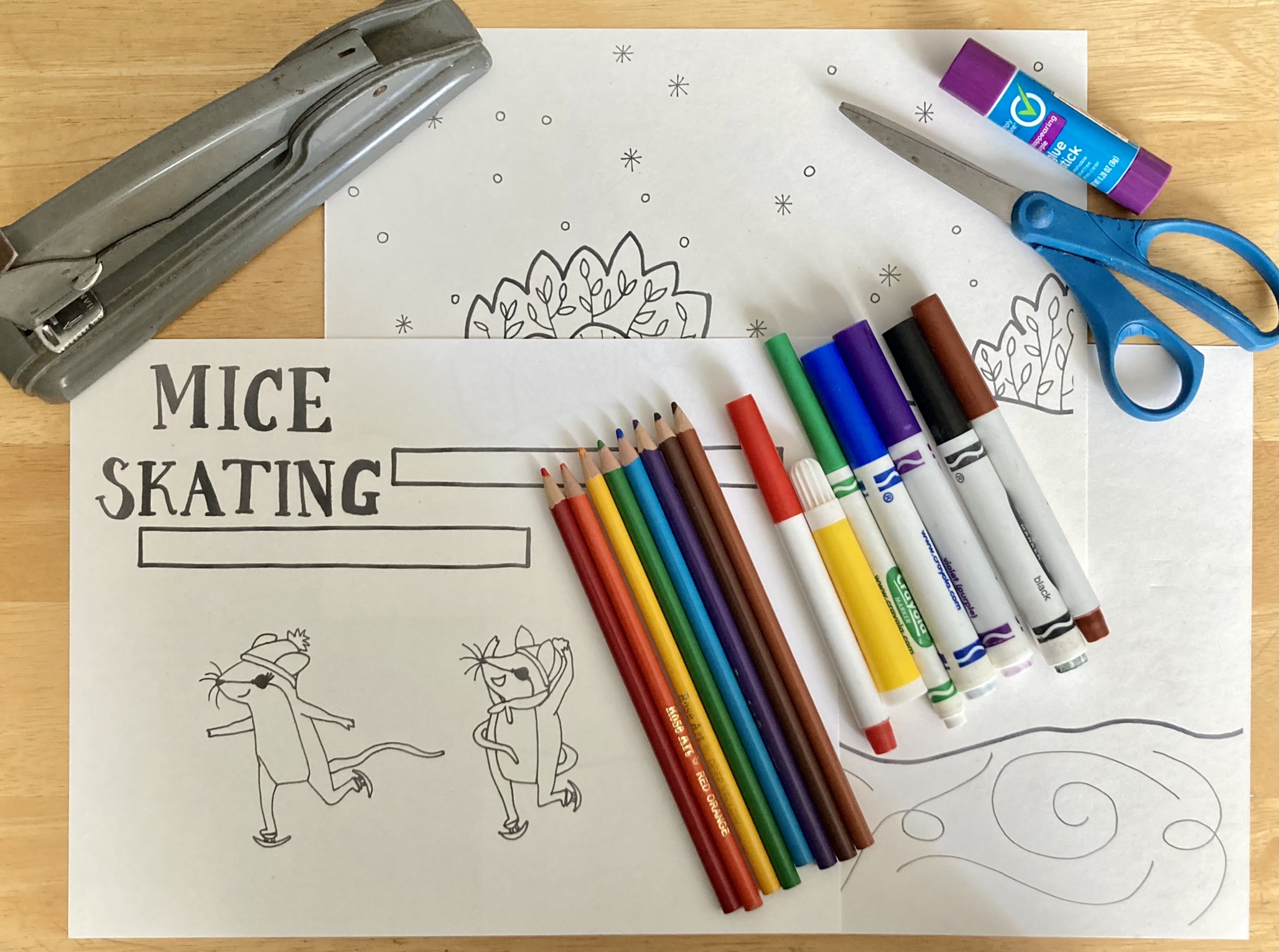 Little New-Yorkers @ Home: Go Mice Skating! | The New York Historical