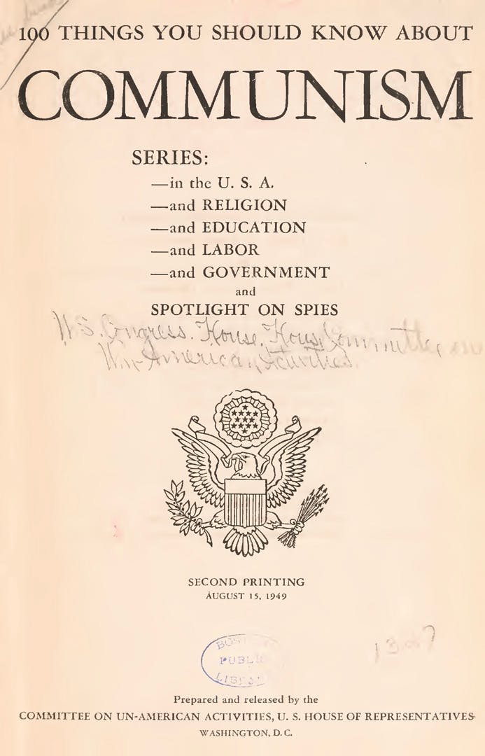 The New York Historical Presents Blacklisted: An American Story, an ...
