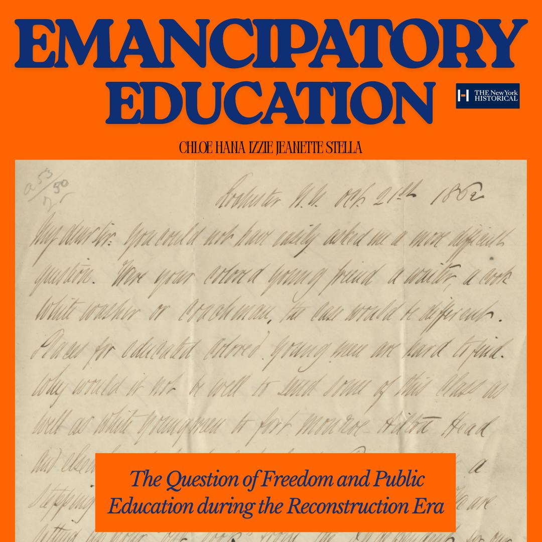 The Foundations of Emancipation: Education and Colonization in the 19th ...